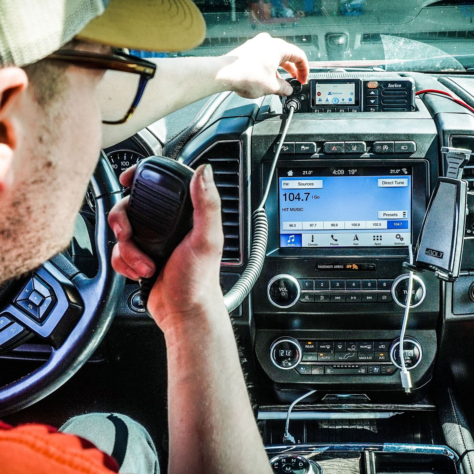 Inrico TM-7Plus 4G/LTE/Wi-Fi Android PoC Radio